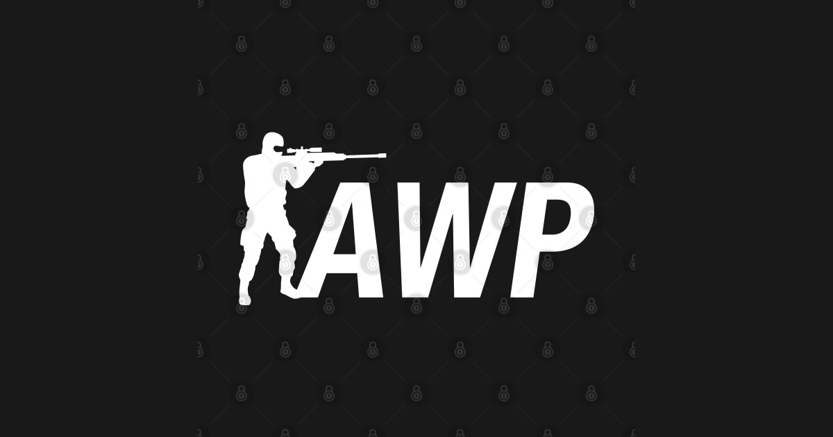 AWP Sniper CSGO PUBG Gaming - Csgo - T-Shirt | TeePublic