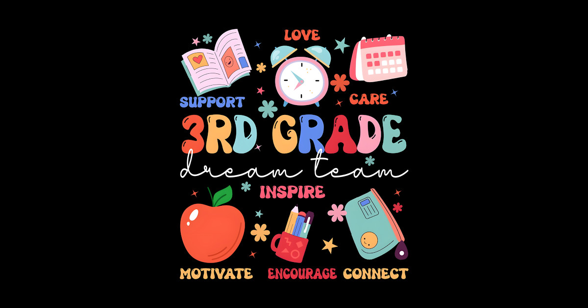 Third Grade Dream Team, Third Grade Teacher, 3rd Grade Teacher, Third ...