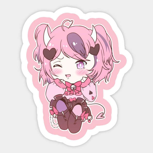 Ironmouse Chibi Cute - Vtuber - Sticker | TeePublic