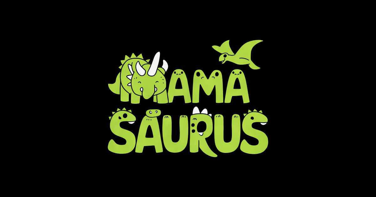 MamaSaurus DadaSaurus Matching Family Dinosaur Birthday. gift for boy ...