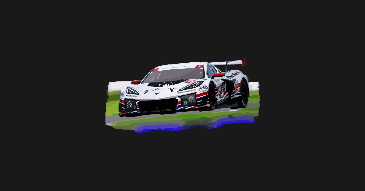 IMSA TF Sport C8 Corvette GT3R GTD Race Car Supercar Sports Car Muscle ...