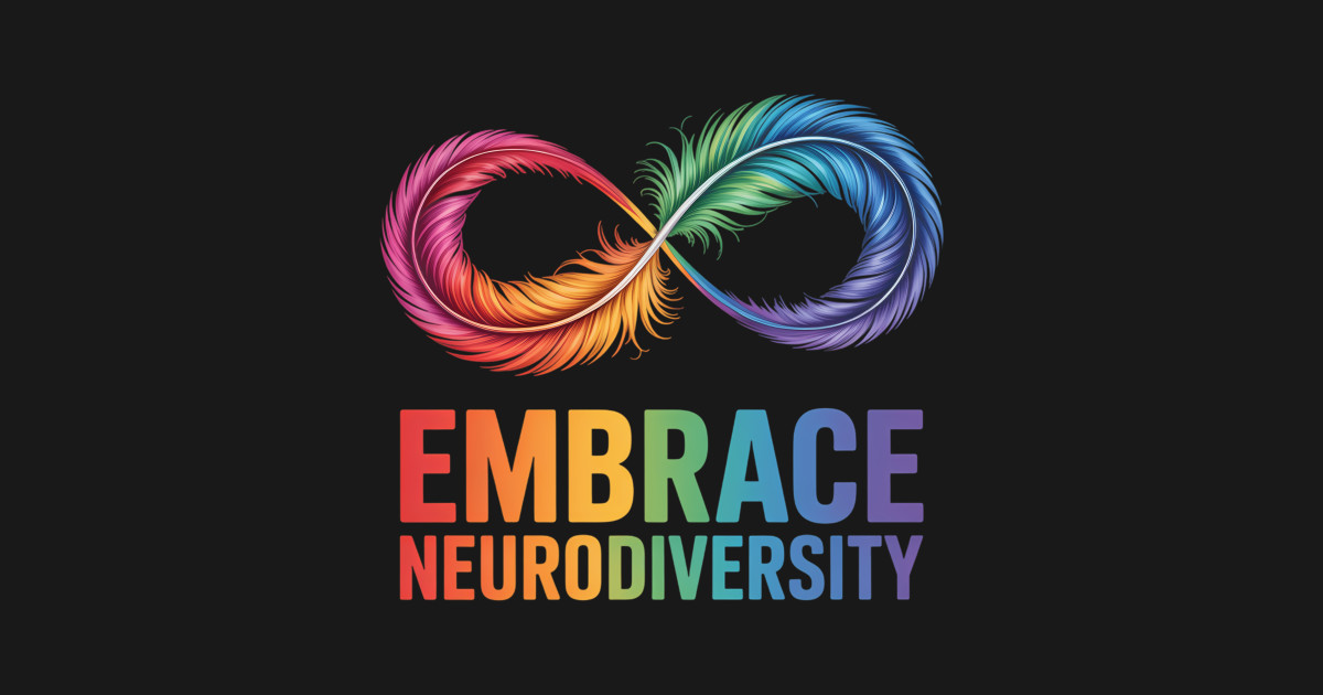 Neurodiverity Rainbow Autism Lovers - Neurodiverity Rainbow Autism ...
