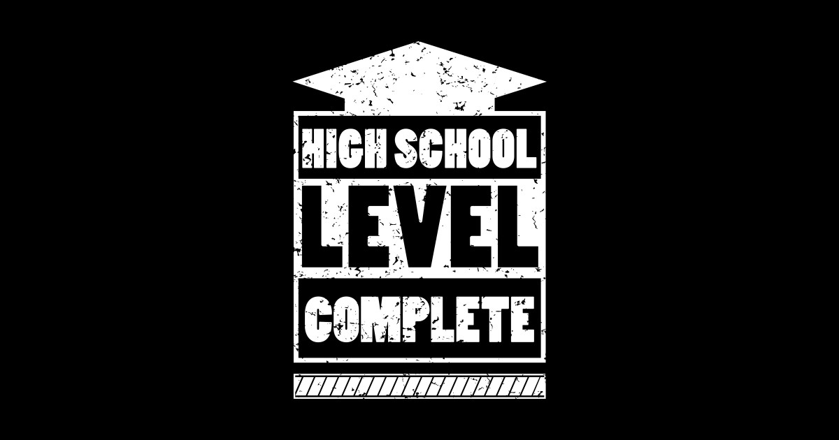 High School Level Complete - High School Graduation 2020 - Sticker ...