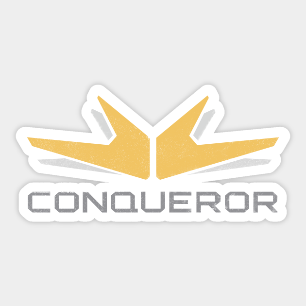 Redout - Conqueror Logo - Redout - Sticker | TeePublic