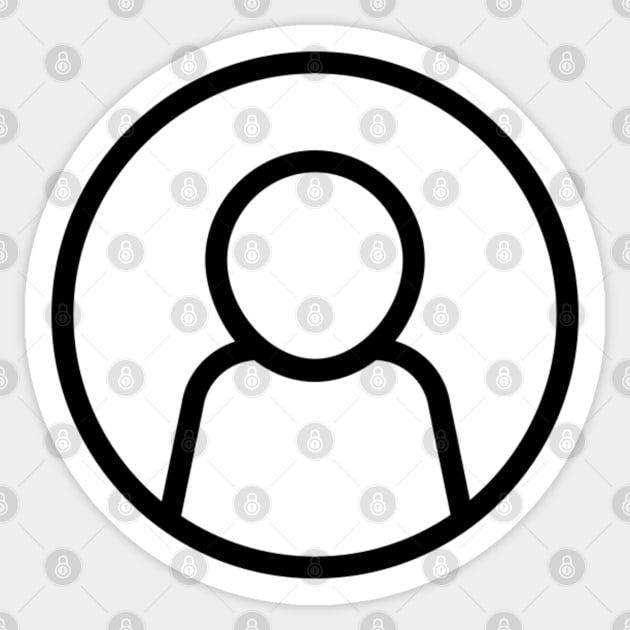 I`m user - User - Sticker | TeePublic