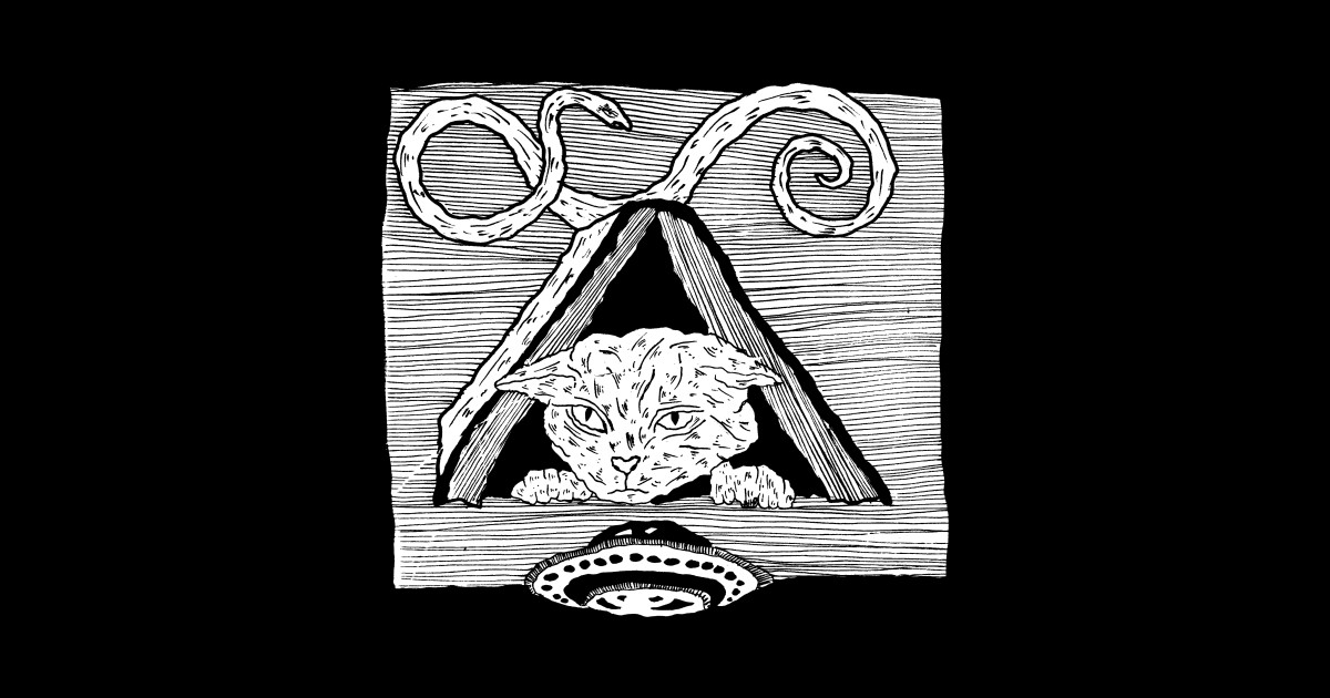 Cryptic Cat - Alien Cat - T-Shirt | TeePublic