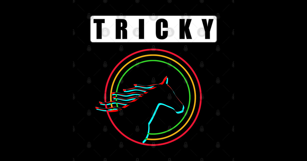 Tricky Fanart - Tricky - Sticker | TeePublic