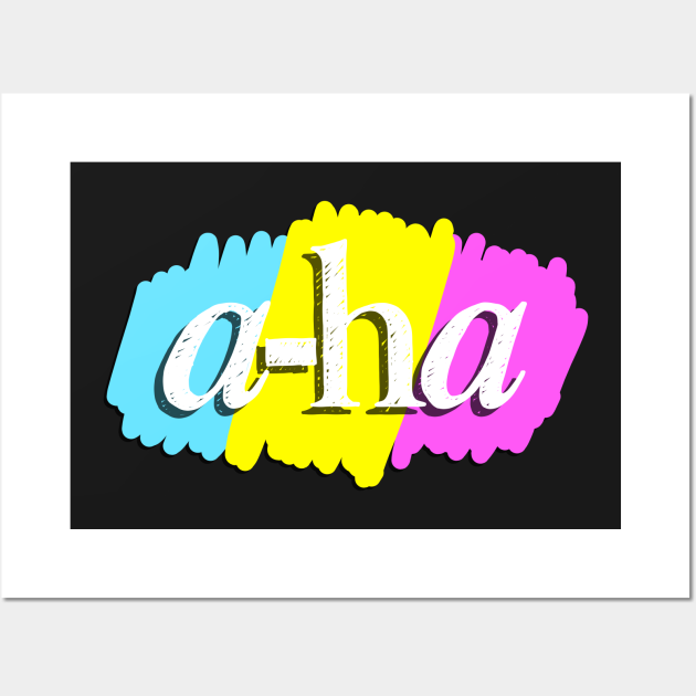 a-ha - A Ha - Posters and Art Prints | TeePublic