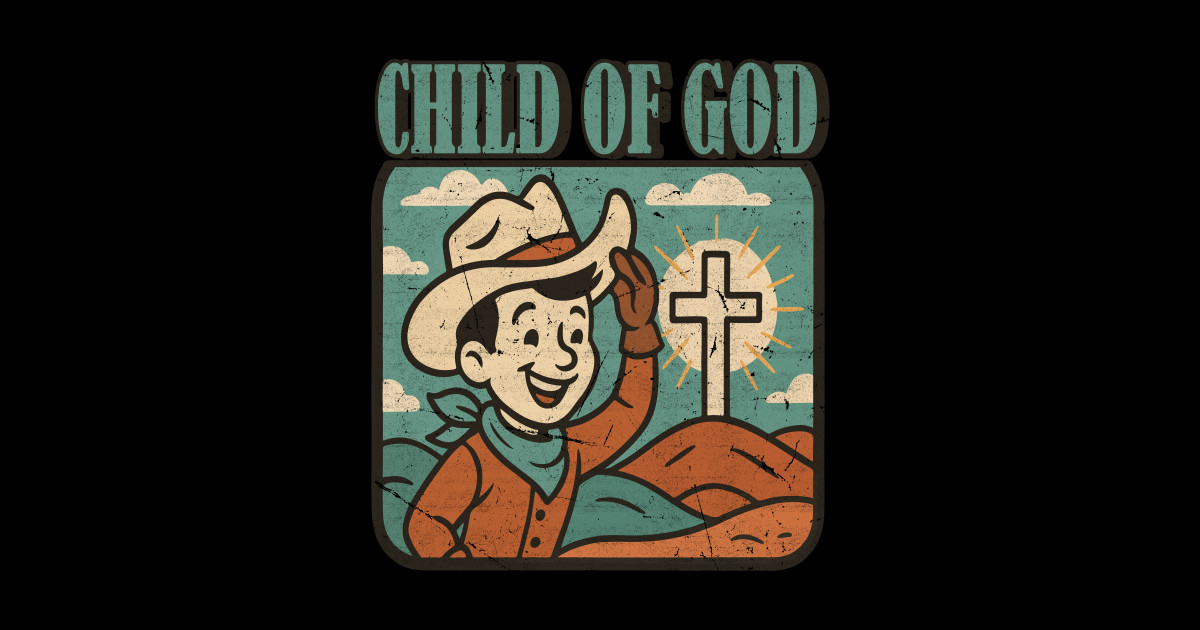Child of God Western Faith for Boys - Child Of God - Posters and Art ...