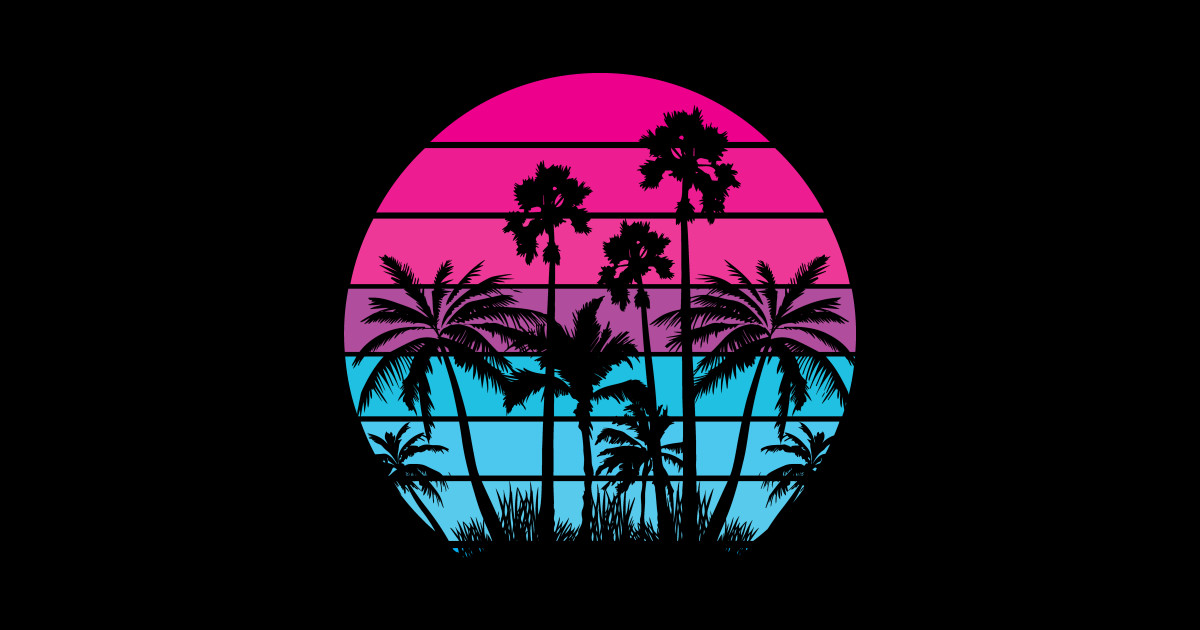 New Limited Retro Eighties 80s & 90s Beach Style - Beach Life - Posters ...