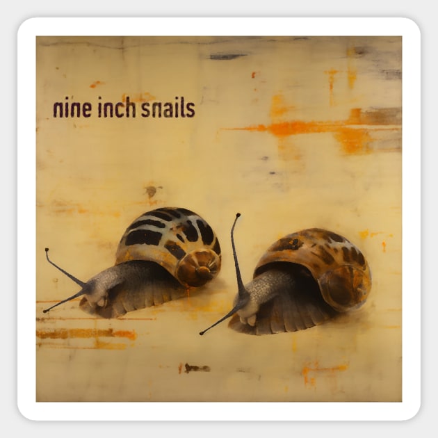 Nine Inch Snails - Nin - Sticker | TeePublic
