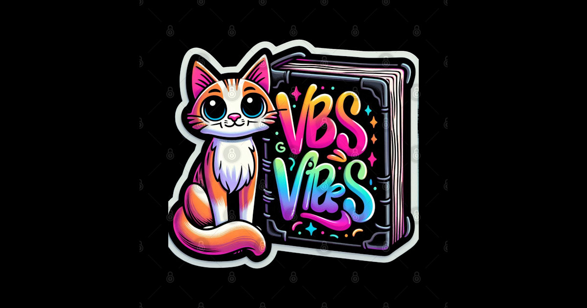 Cute Cat in Vacation Bible School: Cheerful VBS for Kids and Leaders ...