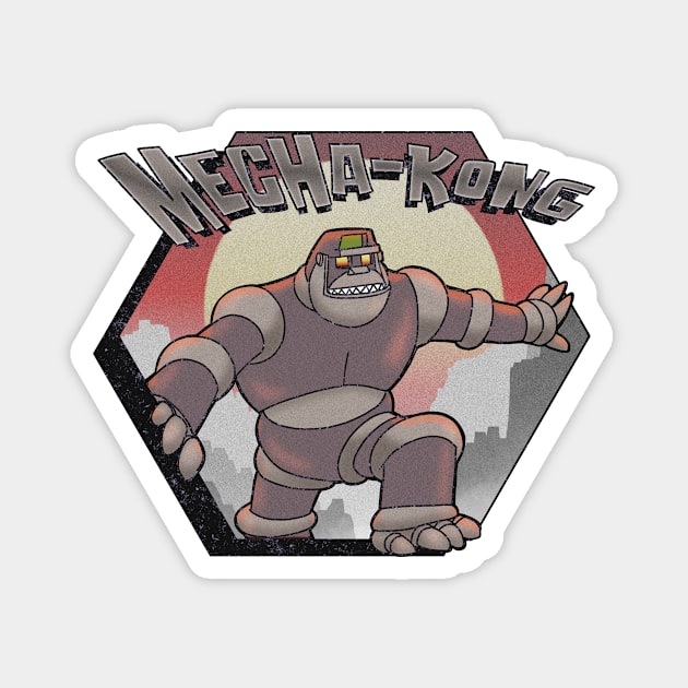 Mecha-Kong - Robot - Magnet | TeePublic