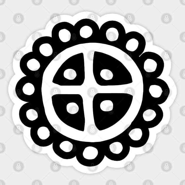 Viking Sun Wheel symbol - Viking Symbol - Sticker | TeePublic