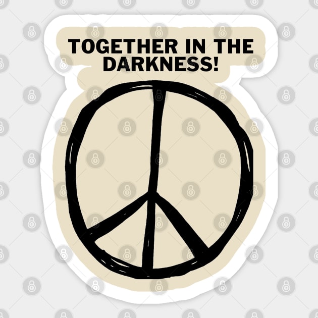 PEACE SIGN T-SHIRT! - Mc5 - Sticker | TeePublic