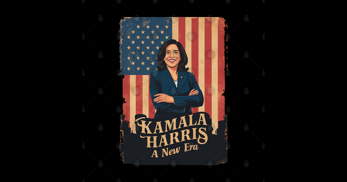 Kamala Harris a new era - Kamala Harris - Posters and Art Prints ...