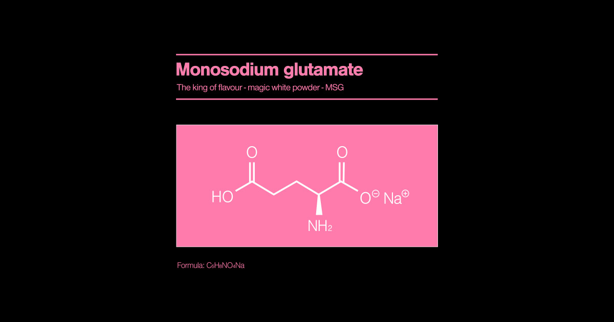 MSG Monosodium glutamate - Msg - Posters and Art Prints | TeePublic