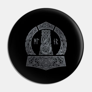 Mjolnir Mjollnir Thor Norse Mythology Pins and Buttons for Sale | TeePublic