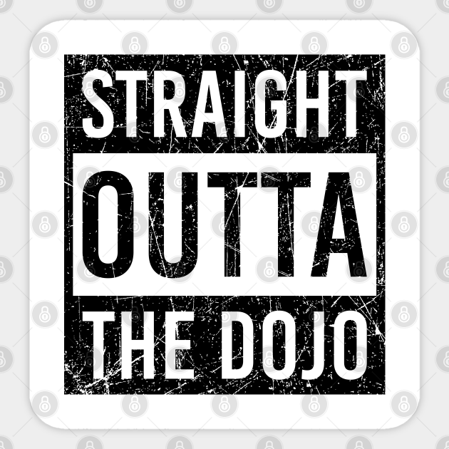 Dojo Karate - Dojo - Sticker | TeePublic