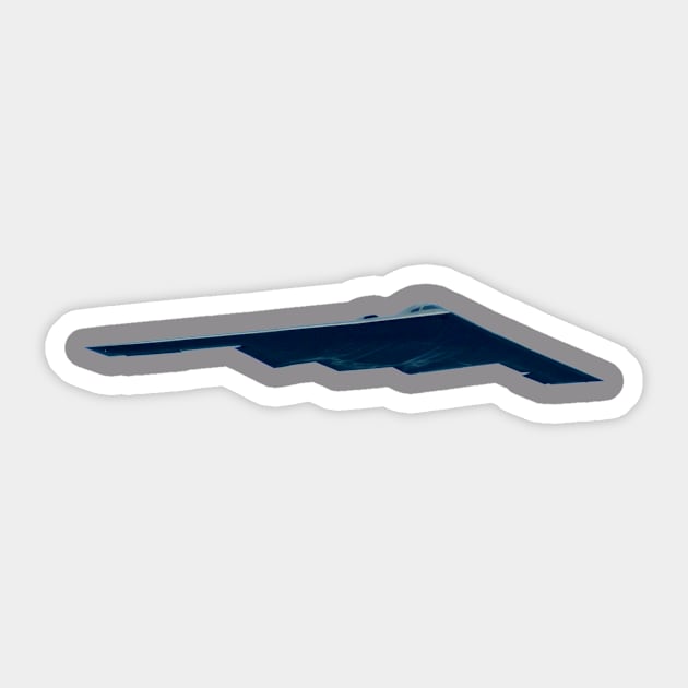 Stealth Bomber B2 Spirit - Stealth Bomber - Sticker | TeePublic