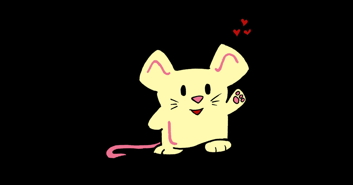 Little Mouse - Mouse - Sticker | TeePublic