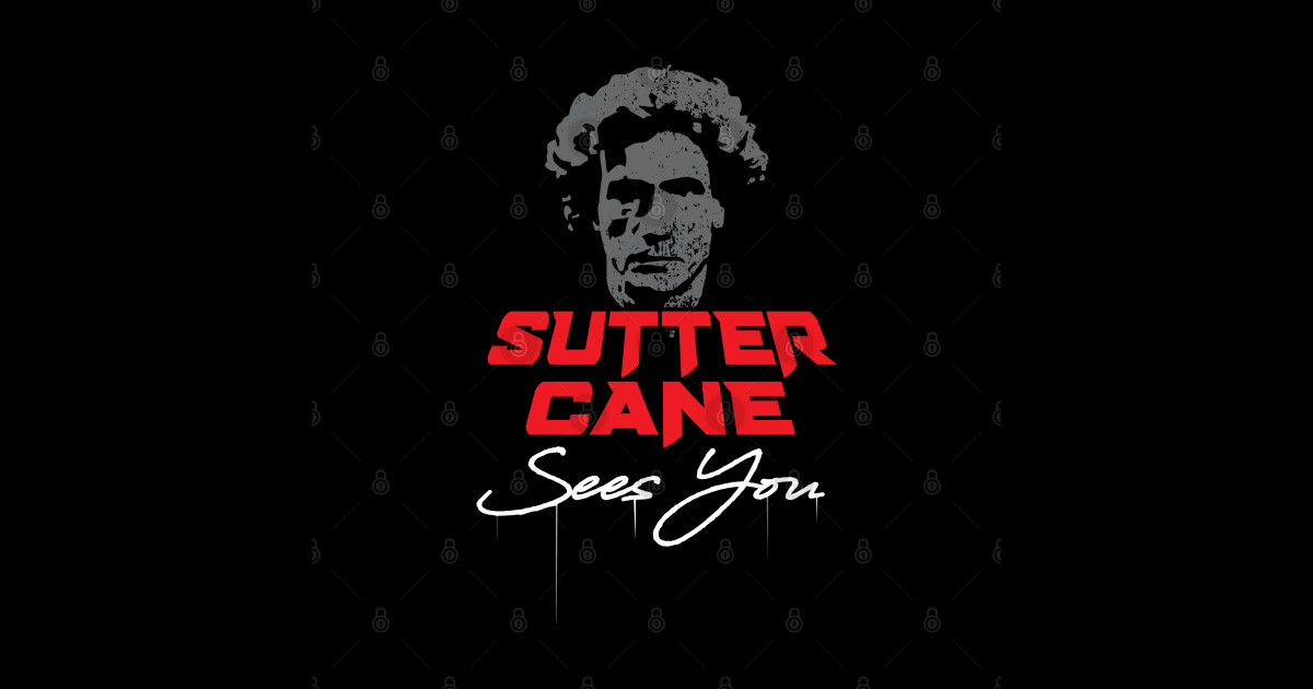 Sutter Cane Sees You - Mouth Of Madness - Sticker | TeePublic