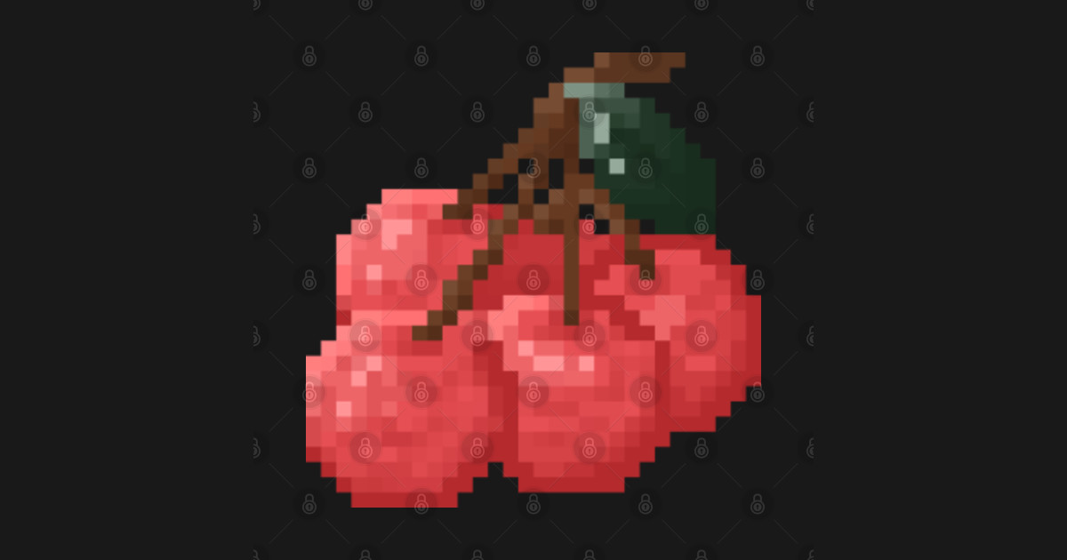 Pixel Art - Lychee Collection - Pixelart - T-Shirt | TeePublic