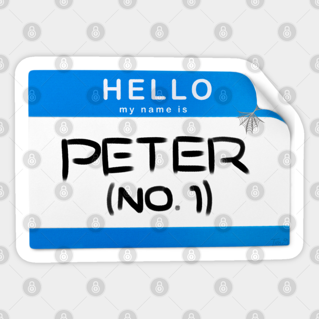 Peter Variant No. 1 Nametag Meme - Multiverse - Sticker | TeePublic
