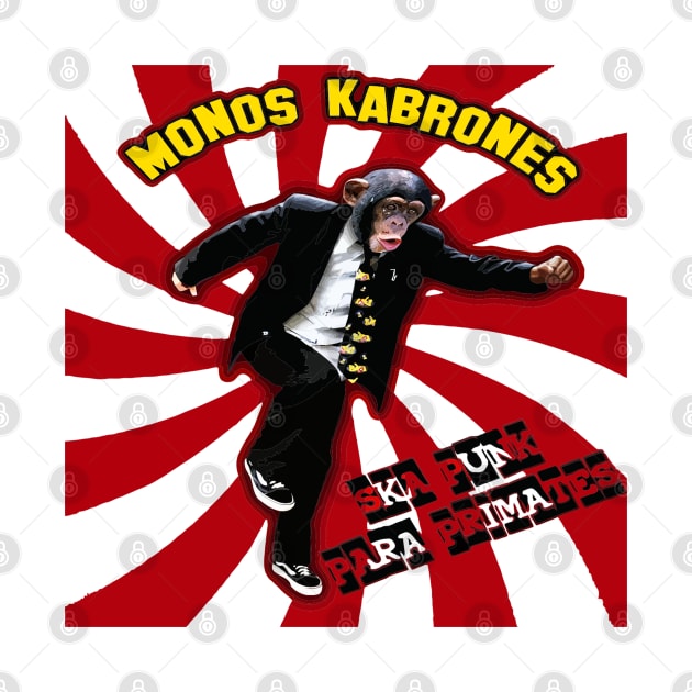 Monos Kabrones Para Primates - Band - T-Shirt | TeePublic