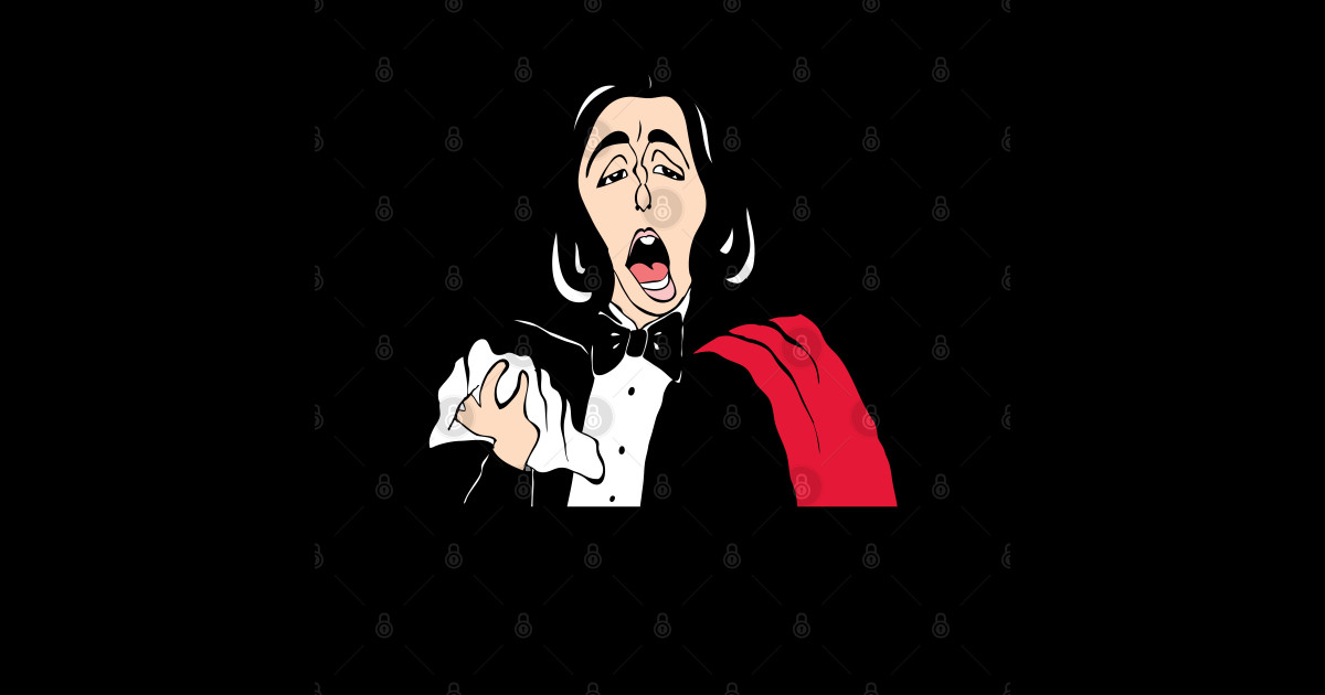 SNL FAN ART - OPERA MAN! - Snl Opera Man Adam Sandler - Sticker | TeePublic
