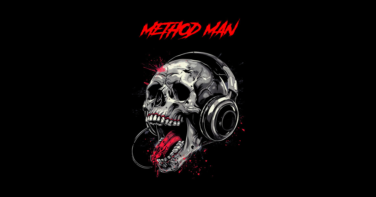 METHOD MAN FAN ART - Method Man Fan Art - Sticker | TeePublic