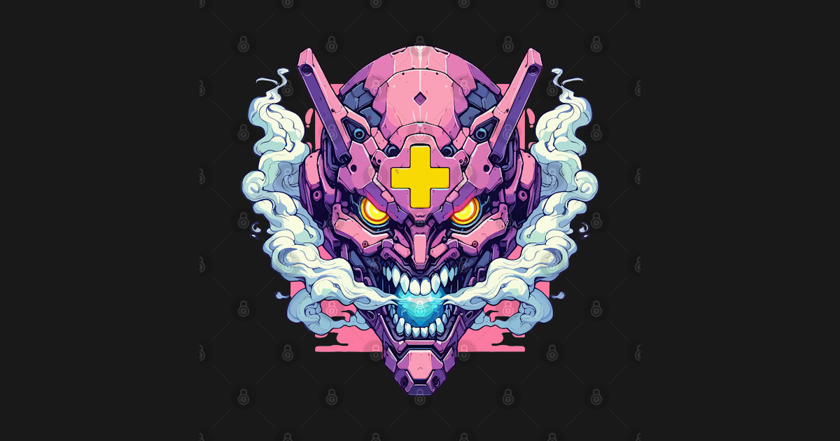 Cool Oni Yokai Hannya Ogre Anime Art - Oni Demon - T-Shirt | TeePublic