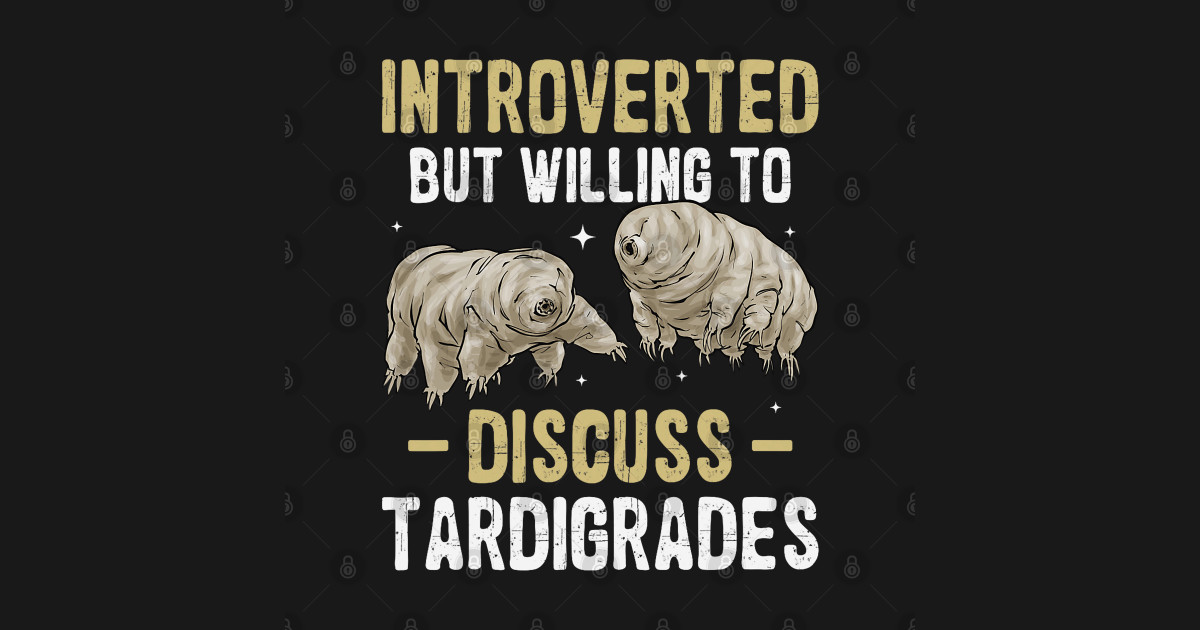 S52 Tardigrade Tardigrades Tardigrada Water Bear Bears Waterbear Moss ...