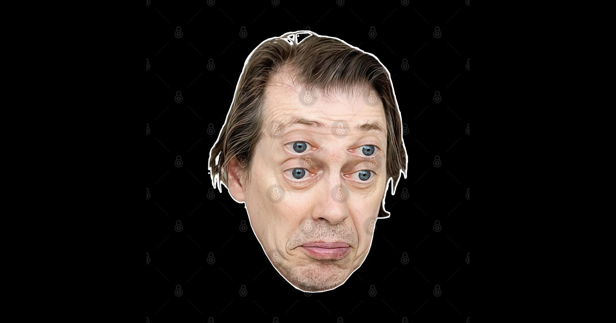 Steve Buscemi Eyes --- Steve Buscemi - Sticker | TeePublic