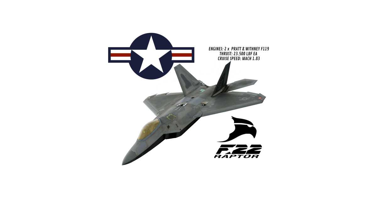 f22 fighter design - F22 - T-Shirt | TeePublic