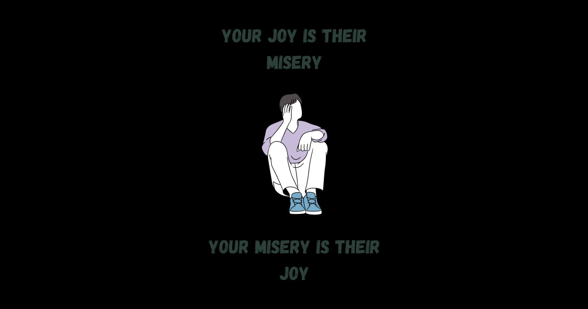 Narcissist's Joy & Misery - Covert Narcissist - Sticker | TeePublic