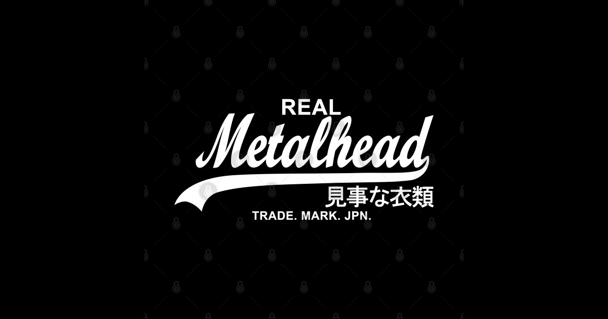 Metalhead Heavy Metal Fan Musician Metalheads - Metalhead - Sticker ...