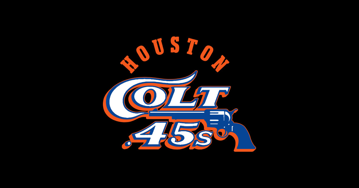 Houston Colt .45s Defunct Sports Logo Fan Art Tribute - Defunct Team ...