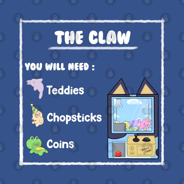 The Magic Claw Machine - Bluey - T-Shirt | TeePublic