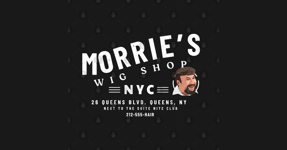 Morrie's Wig Shop NYC - vintage logo - Goodfellas - T-Shirt | TeePublic