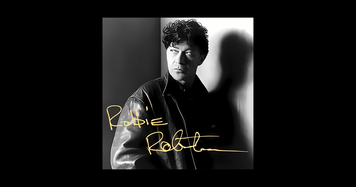 Rip Robbie Robertson - The Band - Sticker | TeePublic