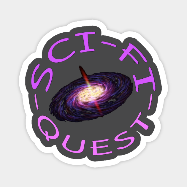 Sci-Fi Quest Logo - Sci Fi Quest - Magnet | TeePublic