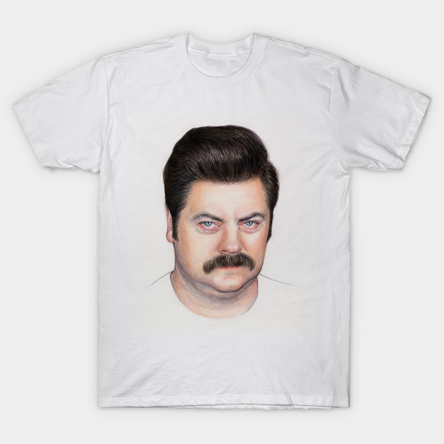 Ron Swanson - Ron Swanson - T-Shirt | TeePublic