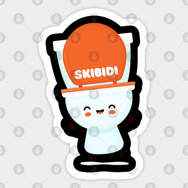 Skibidi Toilet - Skibidi Toilet - Sticker | TeePublic