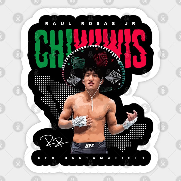 Raul Rosas Jr. Chiwiwis - Raul Rosas Jr Mixed Martial Arts - Sticker ...