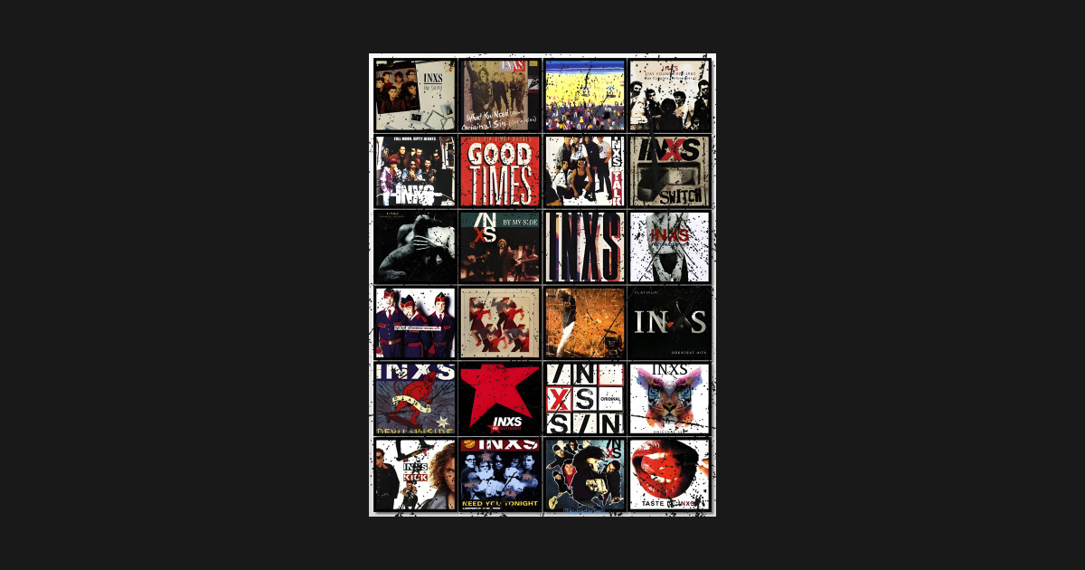 INXS Vintage Album - Inxs - T-Shirt | TeePublic