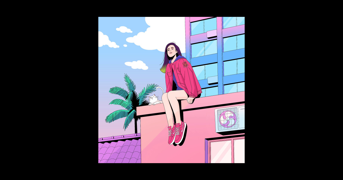 Windy afternoon - City Life - Sticker | TeePublic