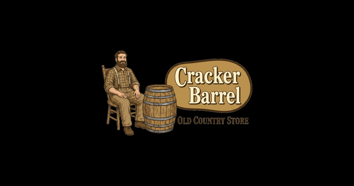 cracker-barrel - Cracker Barrel - Sticker | TeePublic