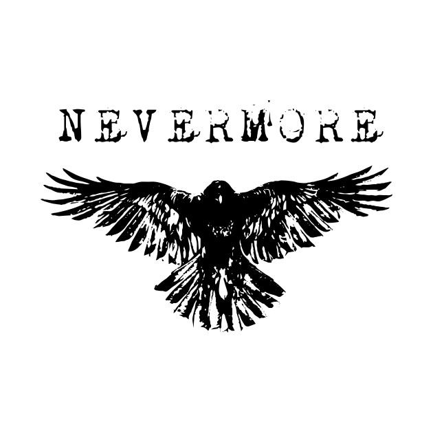 nevermore - Raven - T-Shirt | TeePublic