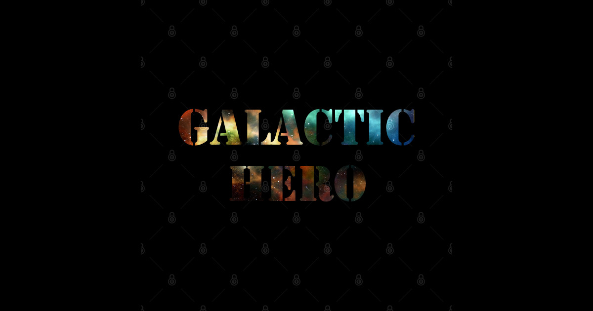 Galactic Hero - High Score - Sticker | TeePublic